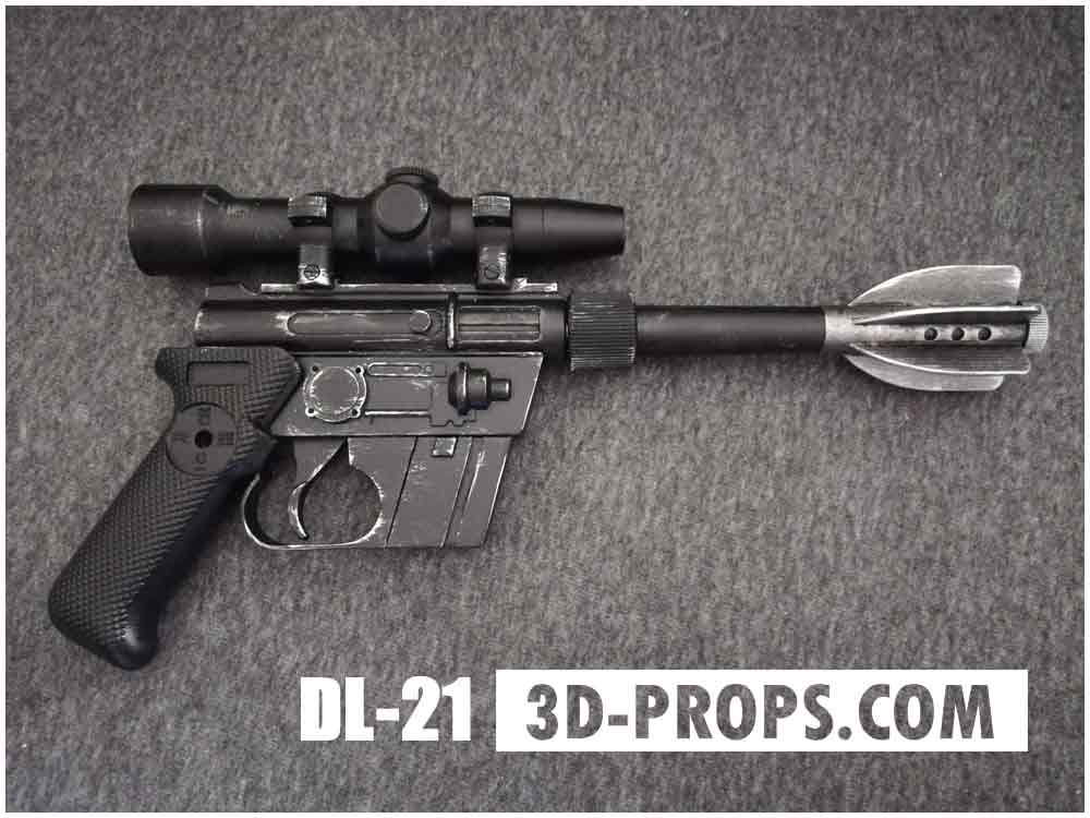 FILE SHOP APRIL 2021 - 3D-PROPS Blasters for display and cosplay.
