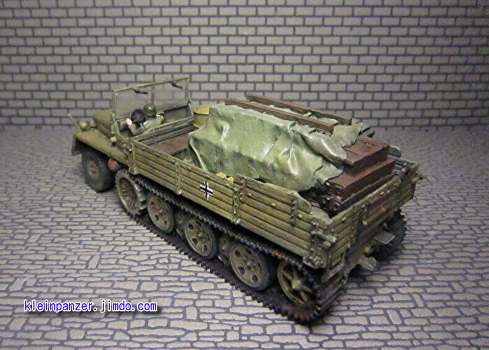 Schwerer Wehrmachtschlepper (sWS) Cargo Halftrack (Caesar Miniatures 1/ ...