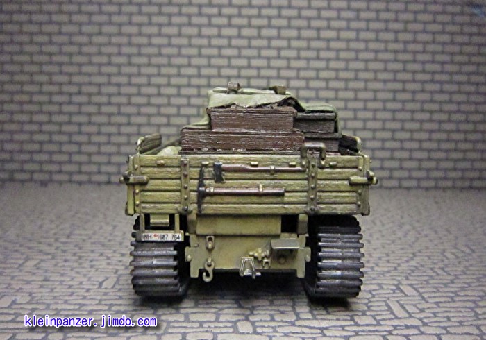 Schwerer Wehrmachtschlepper (sWS) Cargo Halftrack (Caesar Miniatures 1/ ...