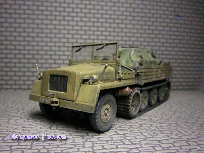Schwerer Wehrmachtschlepper (sWS) Cargo Halftrack (Caesar Miniatures 1/ ...