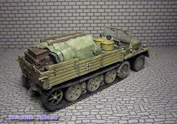 Schwerer Wehrmachtschlepper (sWS) Cargo Halftrack (Caesar Miniatures 1/ ...