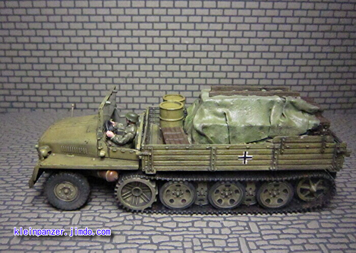 Schwerer Wehrmachtschlepper (sWS) Cargo Halftrack (Caesar Miniatures 1/ ...