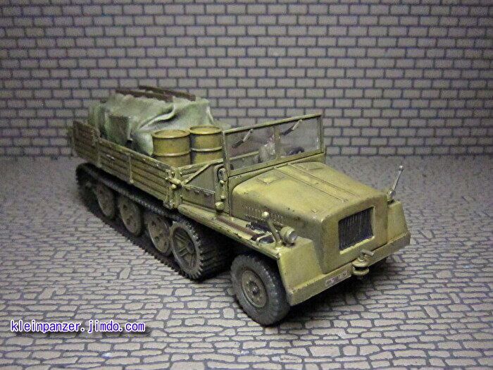 Schwerer Wehrmachtschlepper (sWS) Cargo Halftrack (Caesar Miniatures 1/ ...