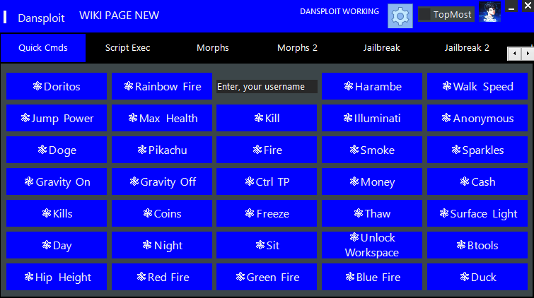 Dansploit v4.7 - Página web de ainz-ooal-gown