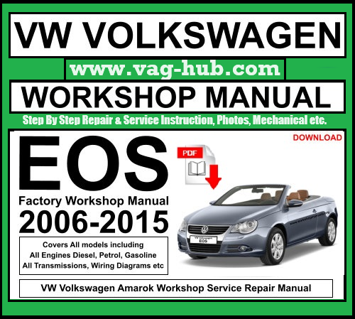 Volkswagen EOS Workshop Manual Wiring Diagram - Workshop