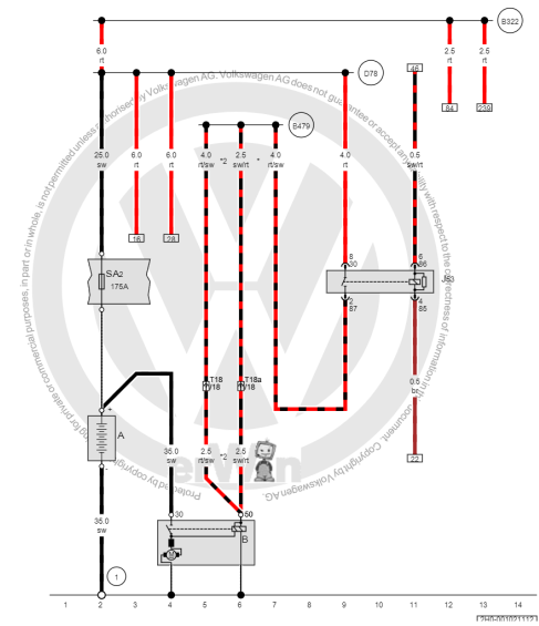Volkswagen Electrical Wiring Diagrams. EWD - Workshop