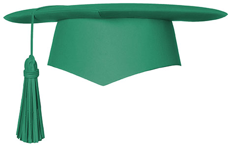 Birretes de colores-Birrete infantil-Birrete d graduado - Birrete.es