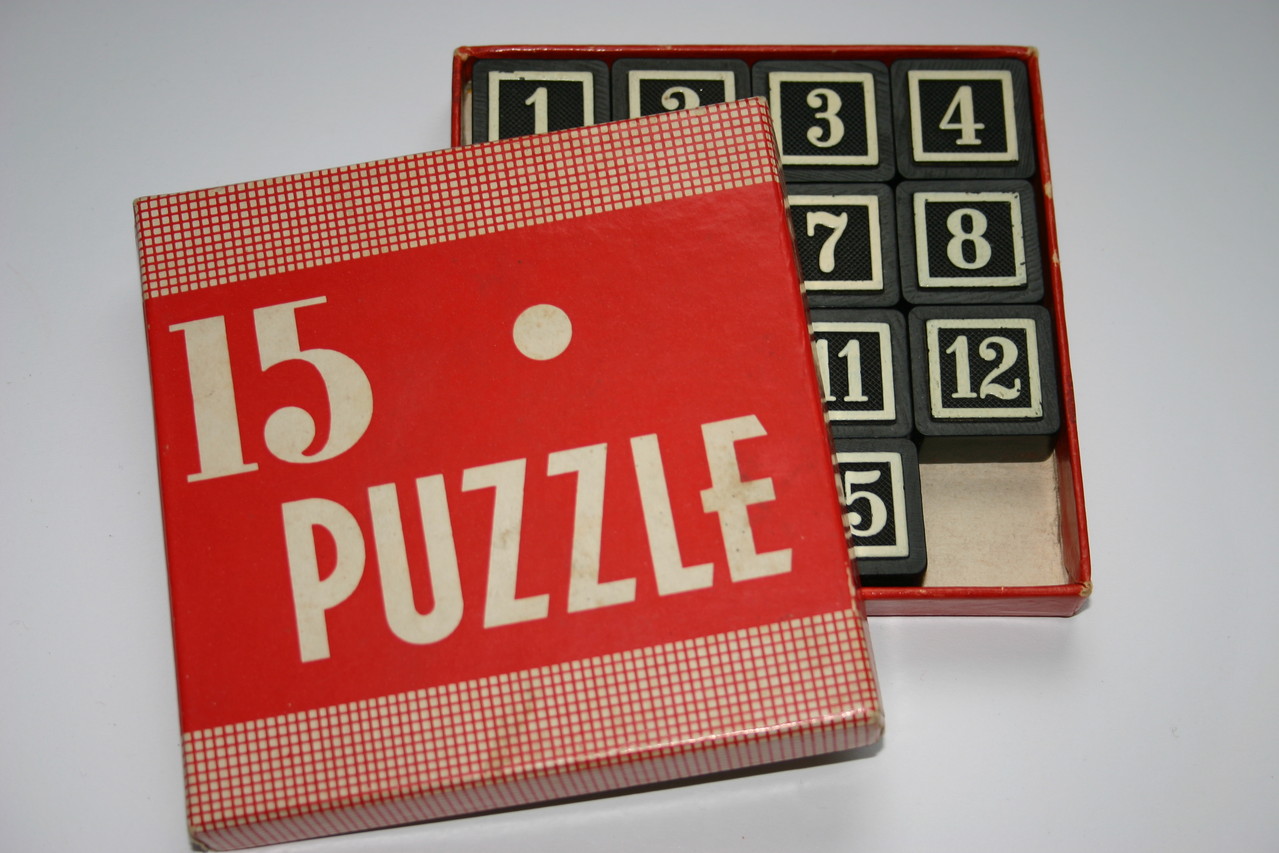 Sliding block puzzle with images of M.C. Escher - wittingen-puzzels's ...