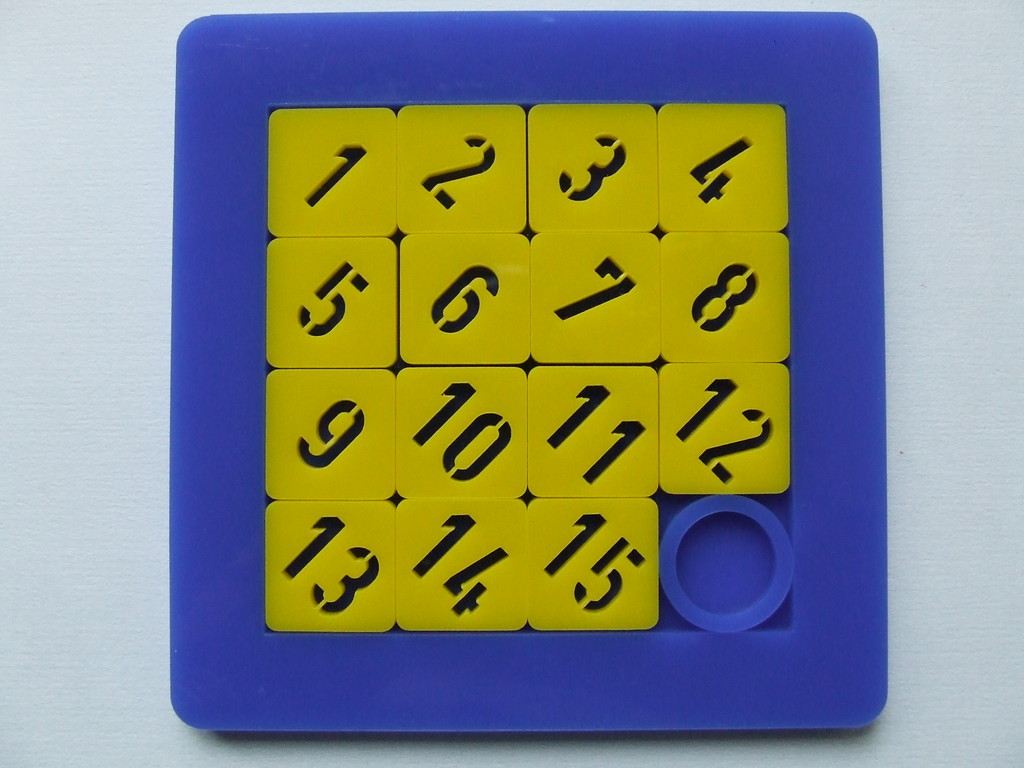 Sliding block puzzle with images of M.C. Escher - wittingen-puzzels's ...