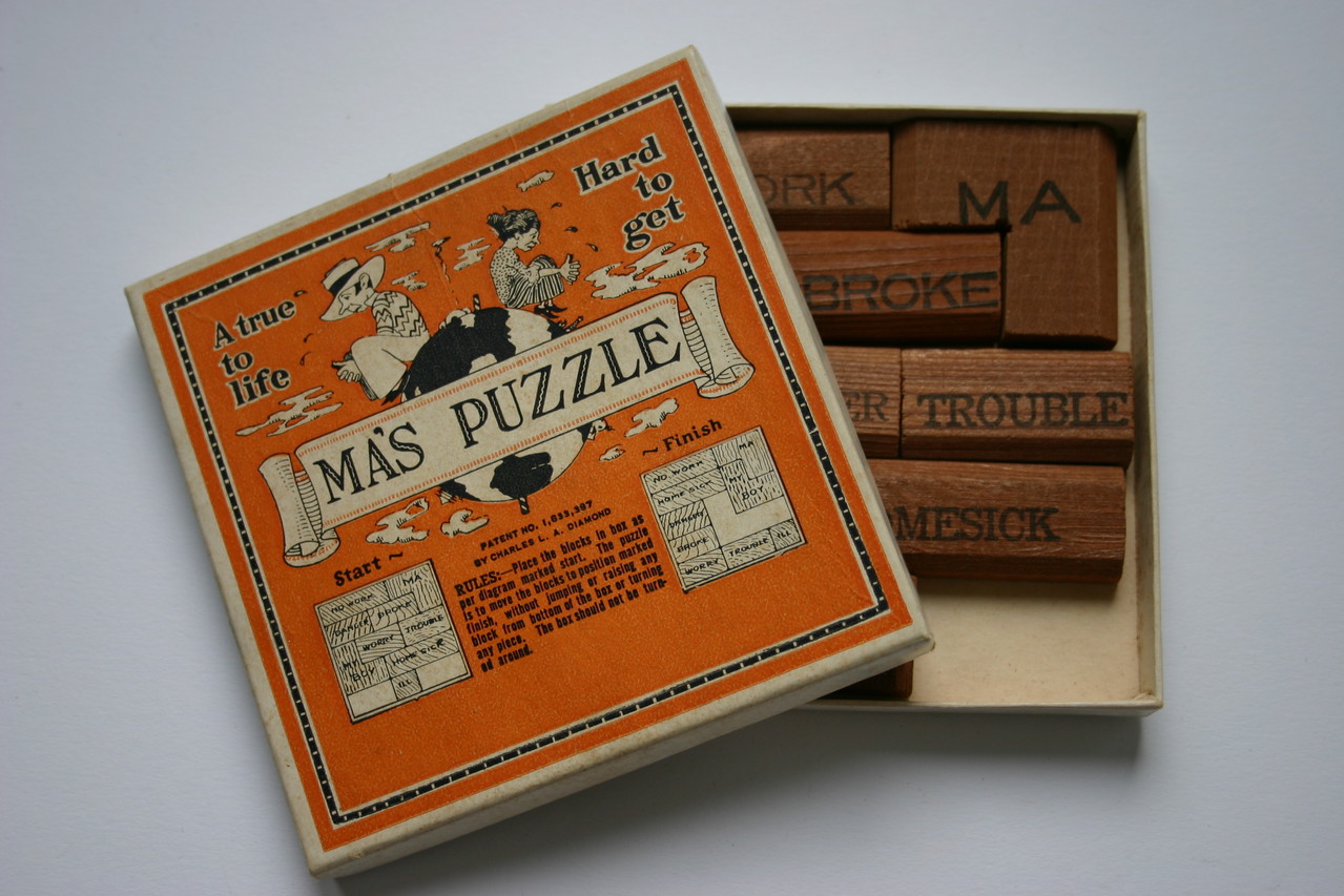 Sliding block puzzle with images of M.C. Escher - wittingen-puzzels's ...