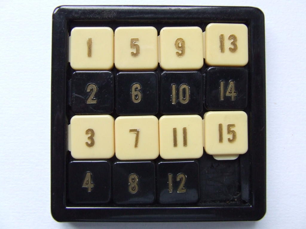 Sliding block puzzle with images of M.C. Escher - wittingen-puzzels's ...