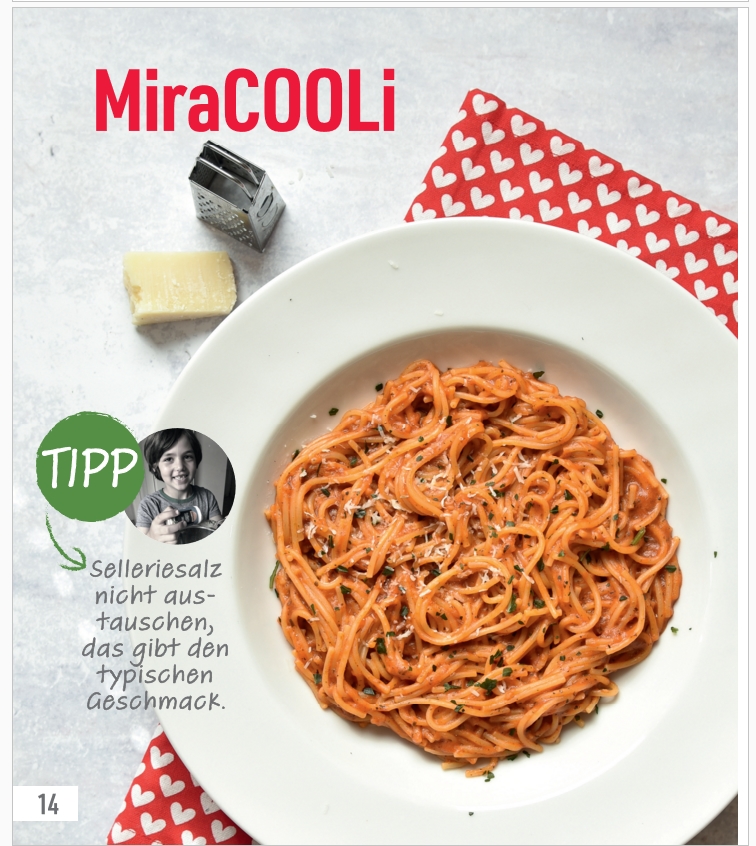Miracooli. Spaghetti mit der beliebten Tomatensoße. All in One. - mix ...