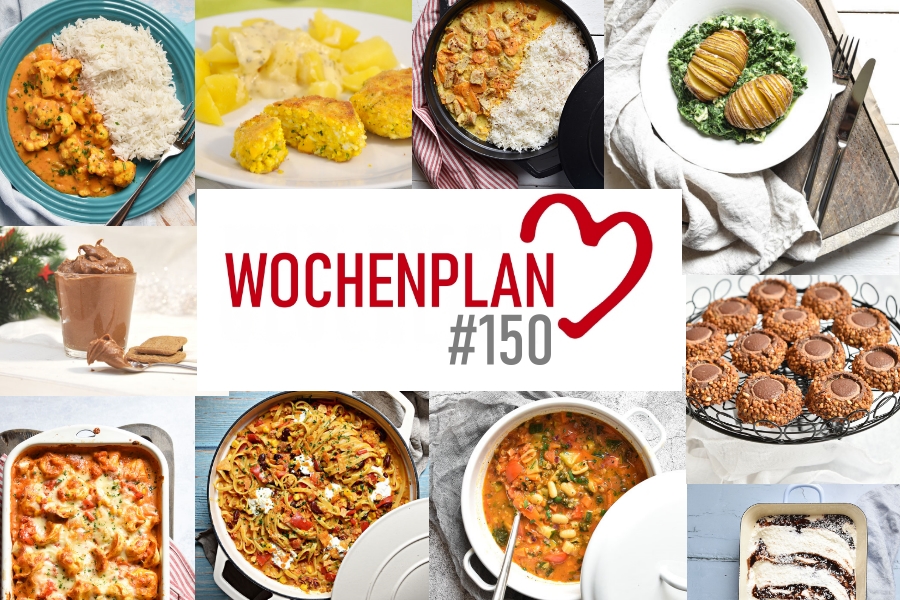 Wochenplan #150. Abwechslungsreiche Rezeptideen für eine Woche. - mix dich glücklich (Thermomix ...