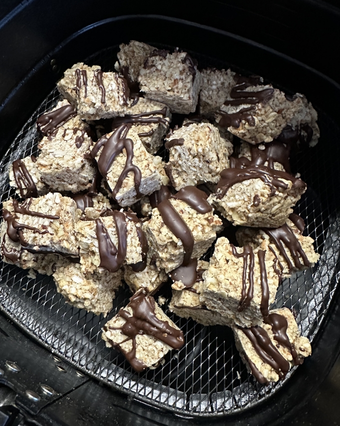 Müsli-Riegel "Würfel". Aus dem Airfryer. - mix dich glücklich (Thermomix-Rezepte)