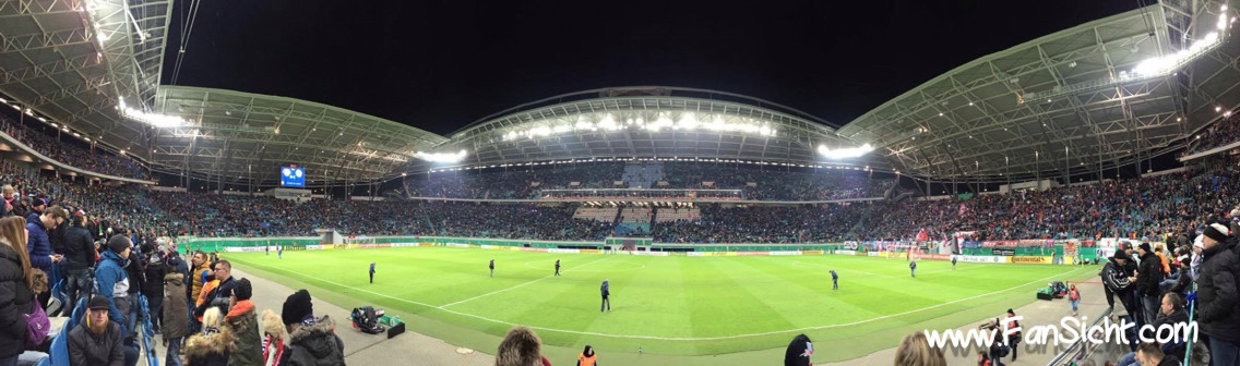 Red Bull Arena Leipzig - FanSicht - Dein Blick aufs Spielfeld!