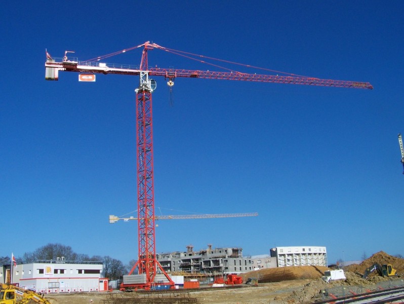 Les types de grues à tour - Site pour grutiers