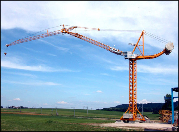Les types de grues à tour - Site pour grutiers