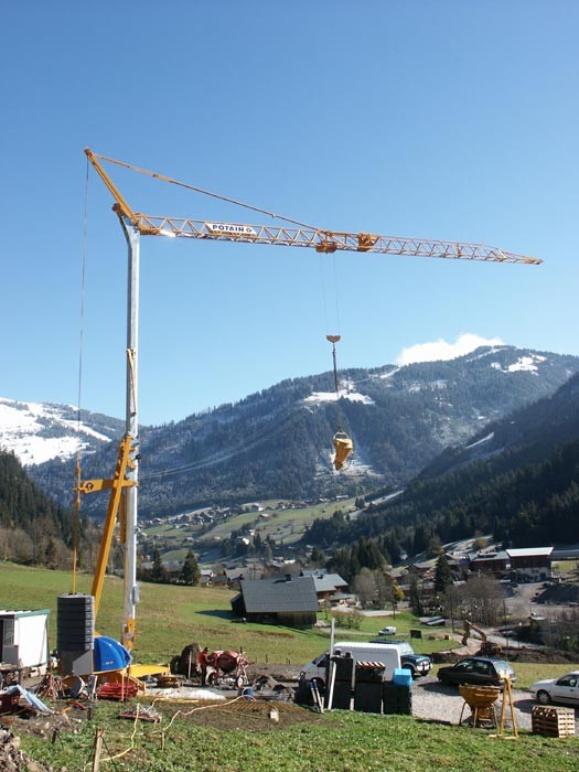 Les types de grues à tour - Site pour grutiers