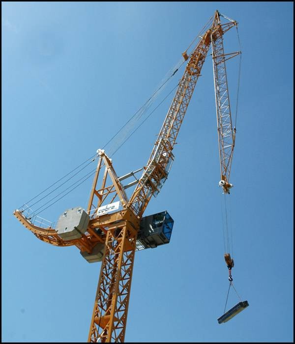 Les types de grues à tour - Site pour grutiers
