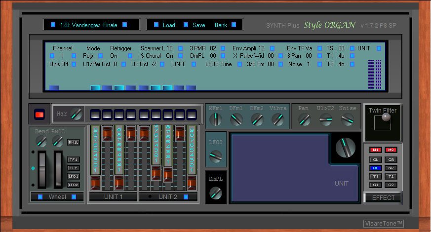Synthesizer - visaretone