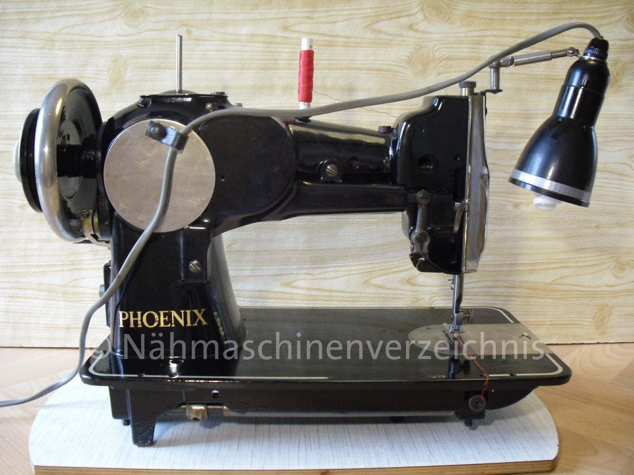 Phoenix - Naehmaschinenverzeichnis