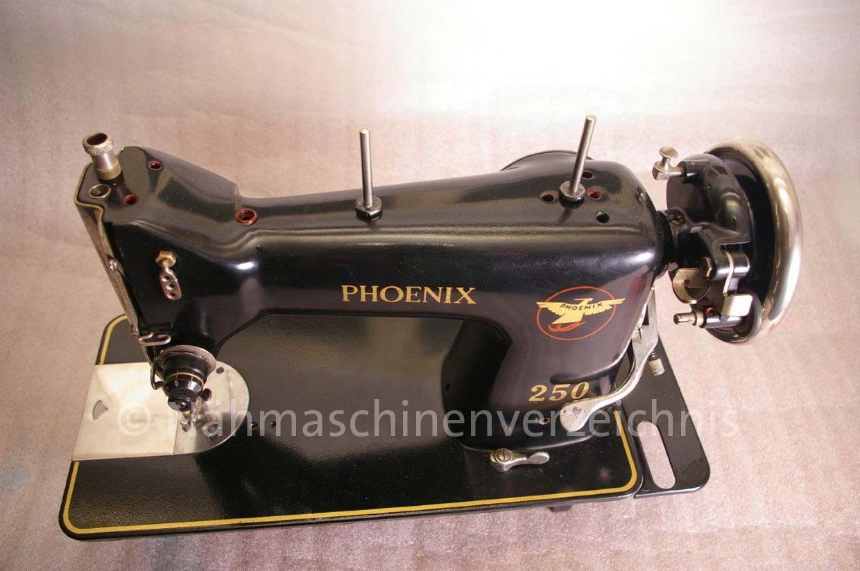 Phoenix - Naehmaschinenverzeichnis