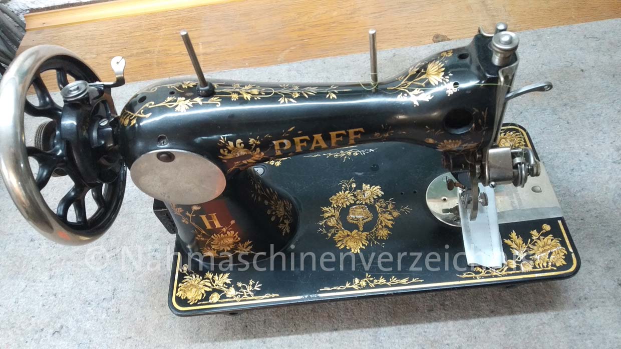Pfaff (bis 50er Jahre) - Naehmaschinenverzeichnis