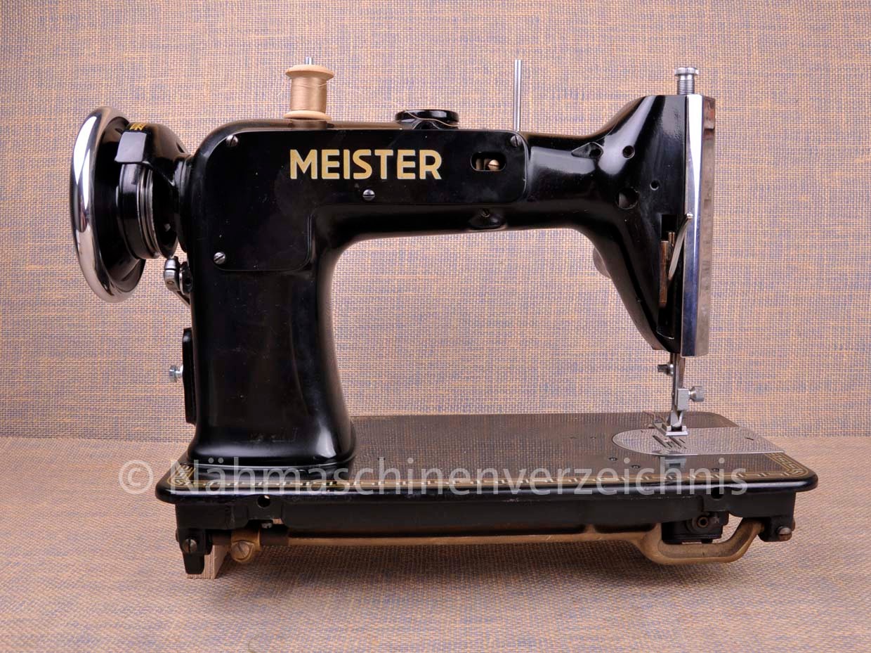 Meister - Naehmaschinenverzeichnis