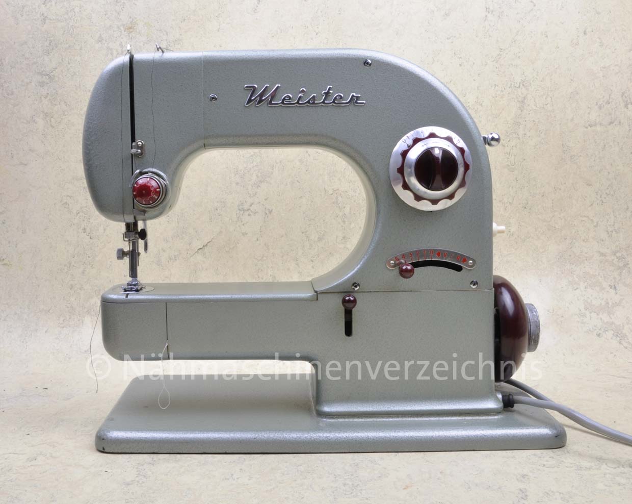 Meister - Naehmaschinenverzeichnis