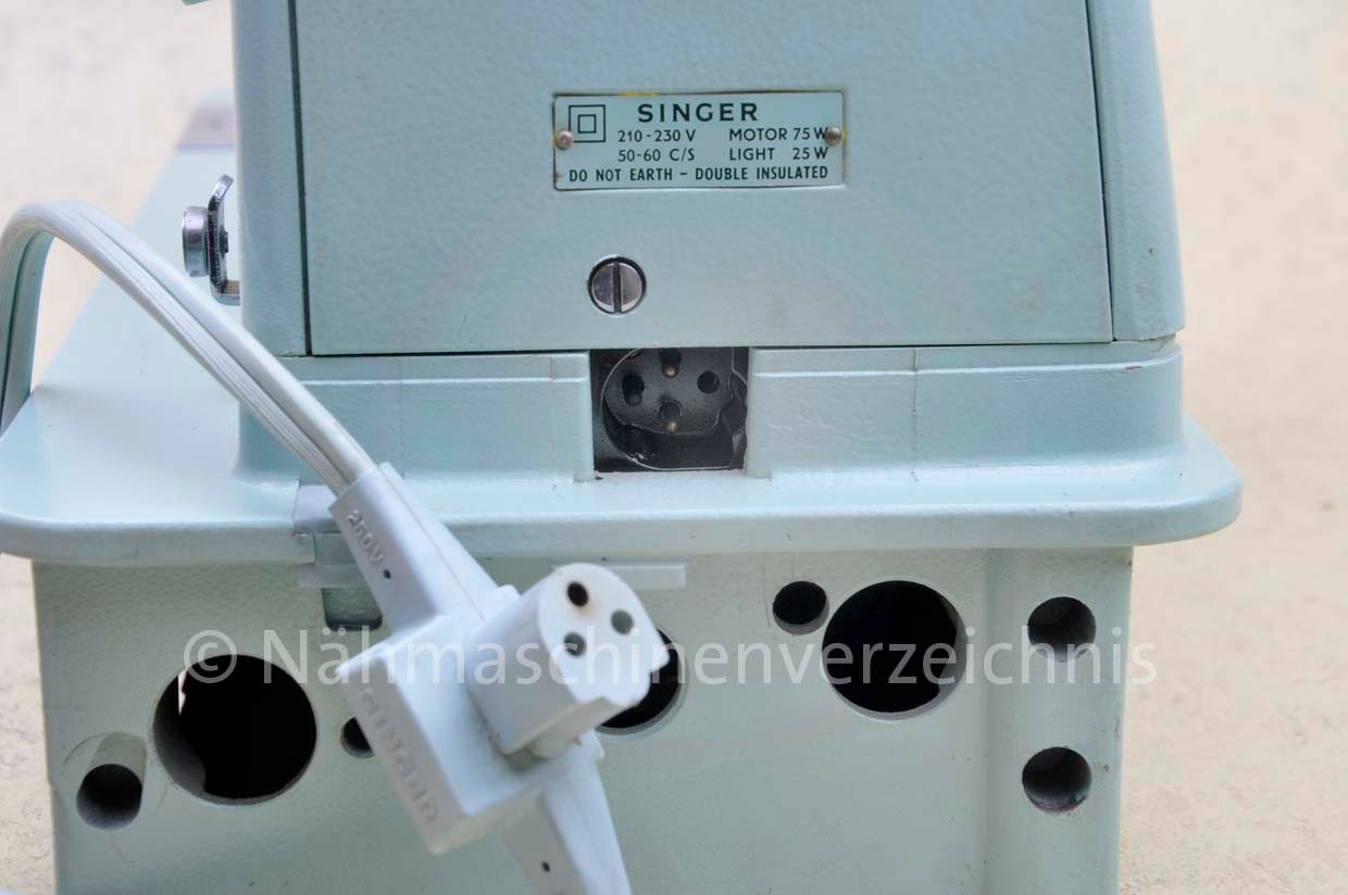 Singer (ab 60er Jahre) - Naehmaschinenverzeichnis