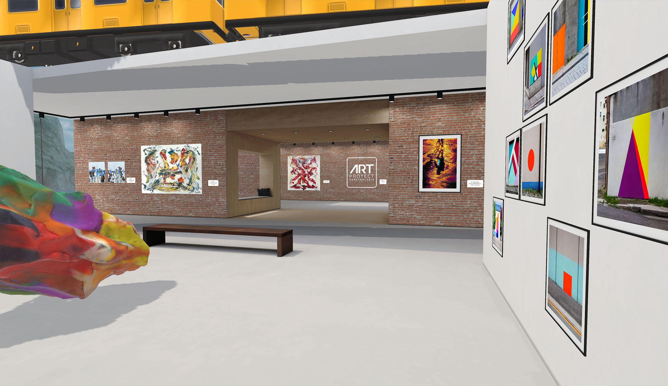 Kunst im Metaverse - Künstler H. Pastor - Galerie ARTprotect