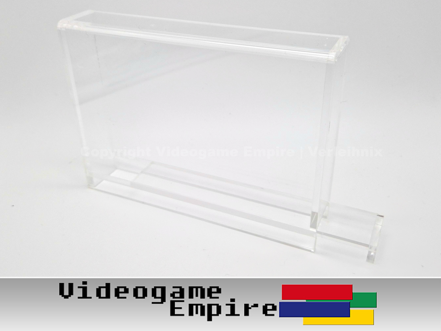 Acryl Box Spiele OVP Nintendo Game Boy SNES N64 Switch PlayStation Sega ...