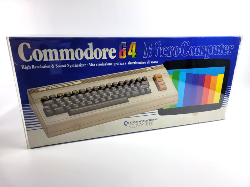 Commodore 64 Konsole Box Protector Schutzhülle - Shop für Videospiel ...