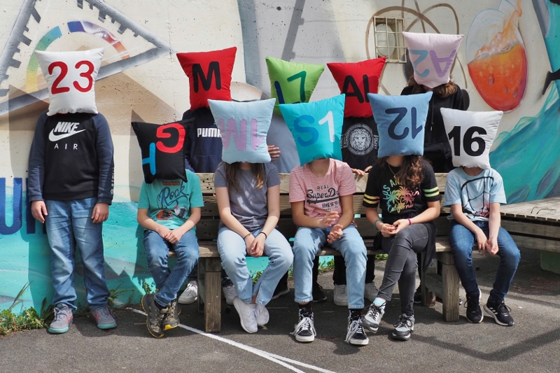 TTG Textil 5. PS, "Harte Arbeit - weiches Kissen" - Schule Wauwil