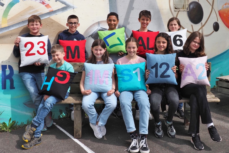 TTG Textil 5. PS, "Harte Arbeit - weiches Kissen" - Schule Wauwil