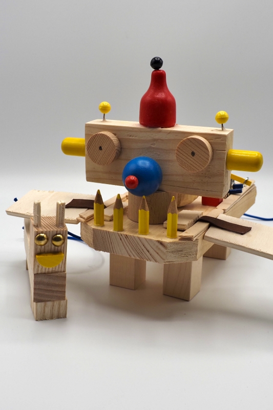 Technisches Gestalten TTG, 4. Primar, Roboter entwickeln - Schule Wauwil