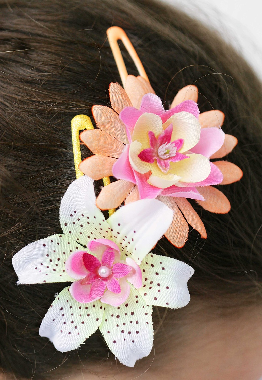 DIY Blumen-Haarclips - Lianas Welt verrät dir tolle kreative Ideen für ...