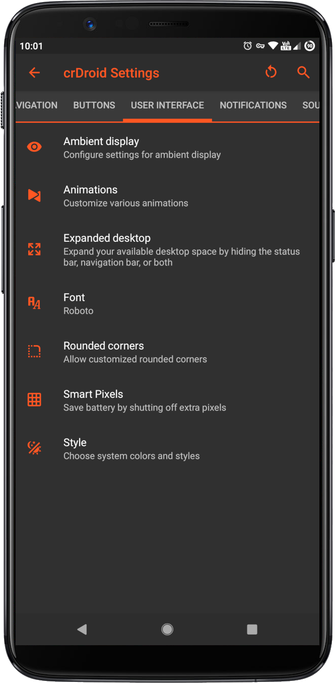 crDroid - MotoX4Custom