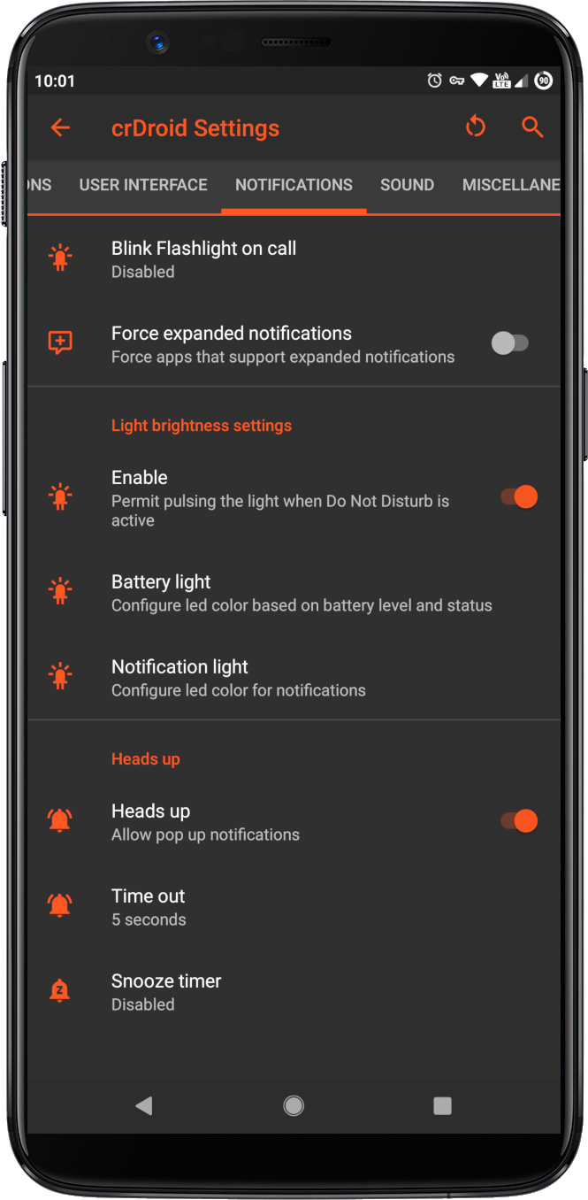 crDroid - MotoX4Custom