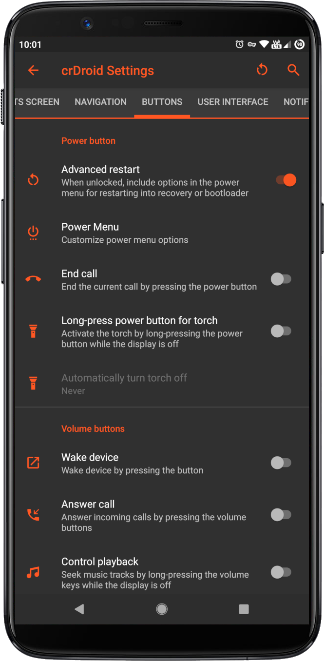crDroid - MotoX4Custom