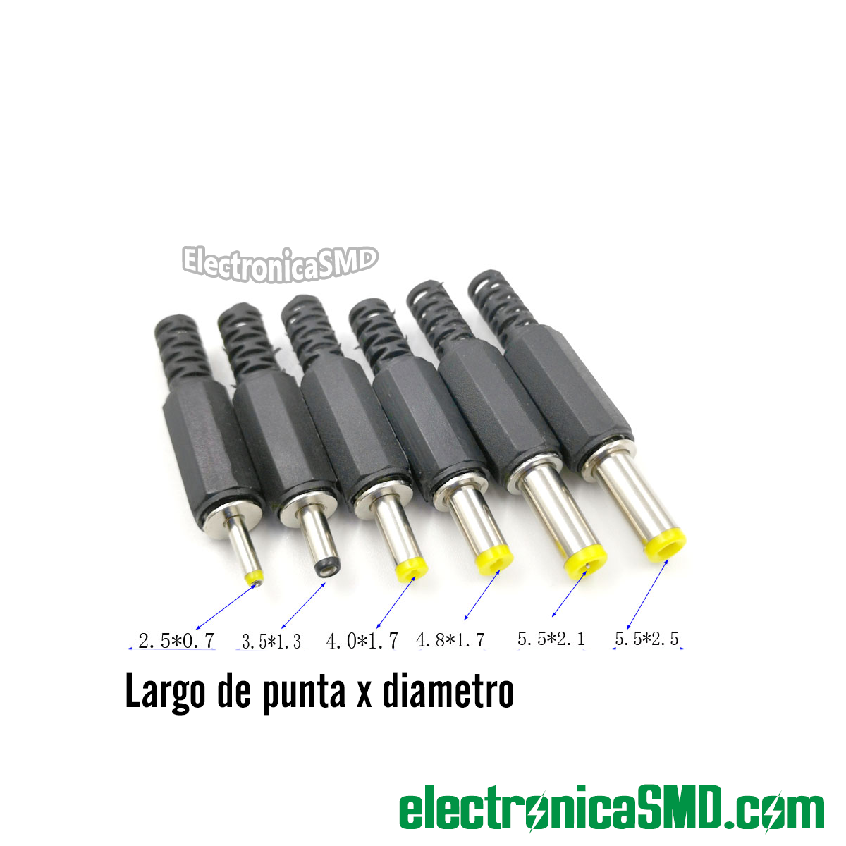Plug y Jacks de alimentación de voltaje - Electronica Guatemala SMD