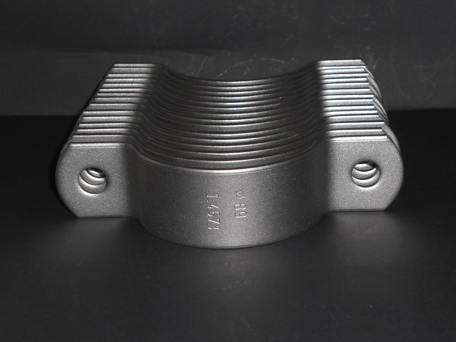 Rohrschellen Edelstahl V4A DIN 3567 - abgemindert Flachstahlstärke ...