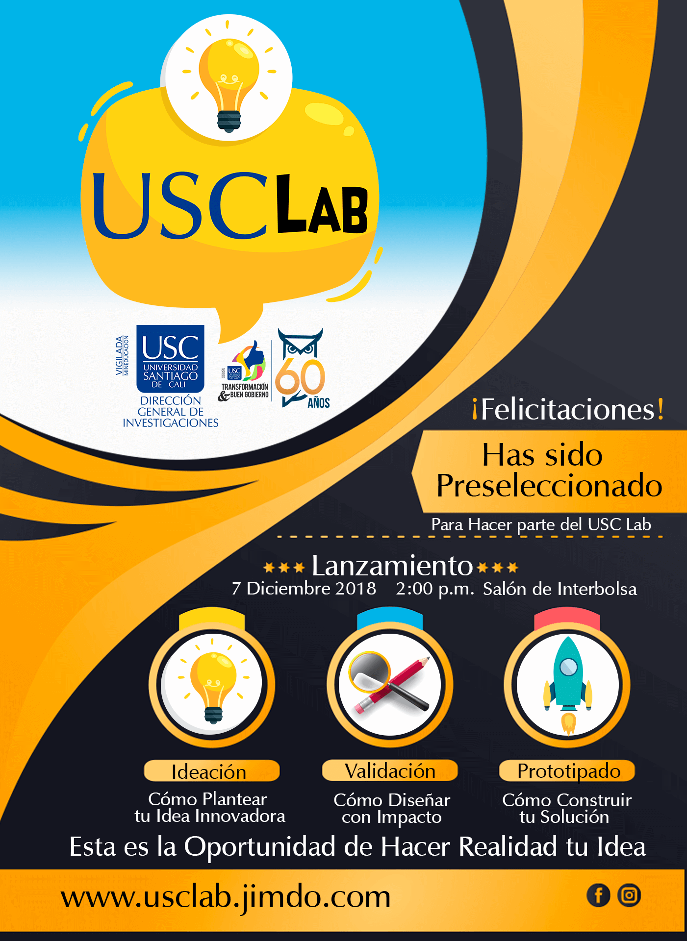 El USC Lab - Página Web del USC Lab
