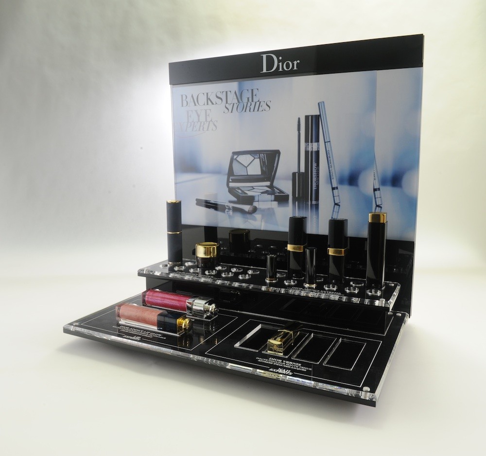 Acrylic POP display - Acrylic display design production Singapore