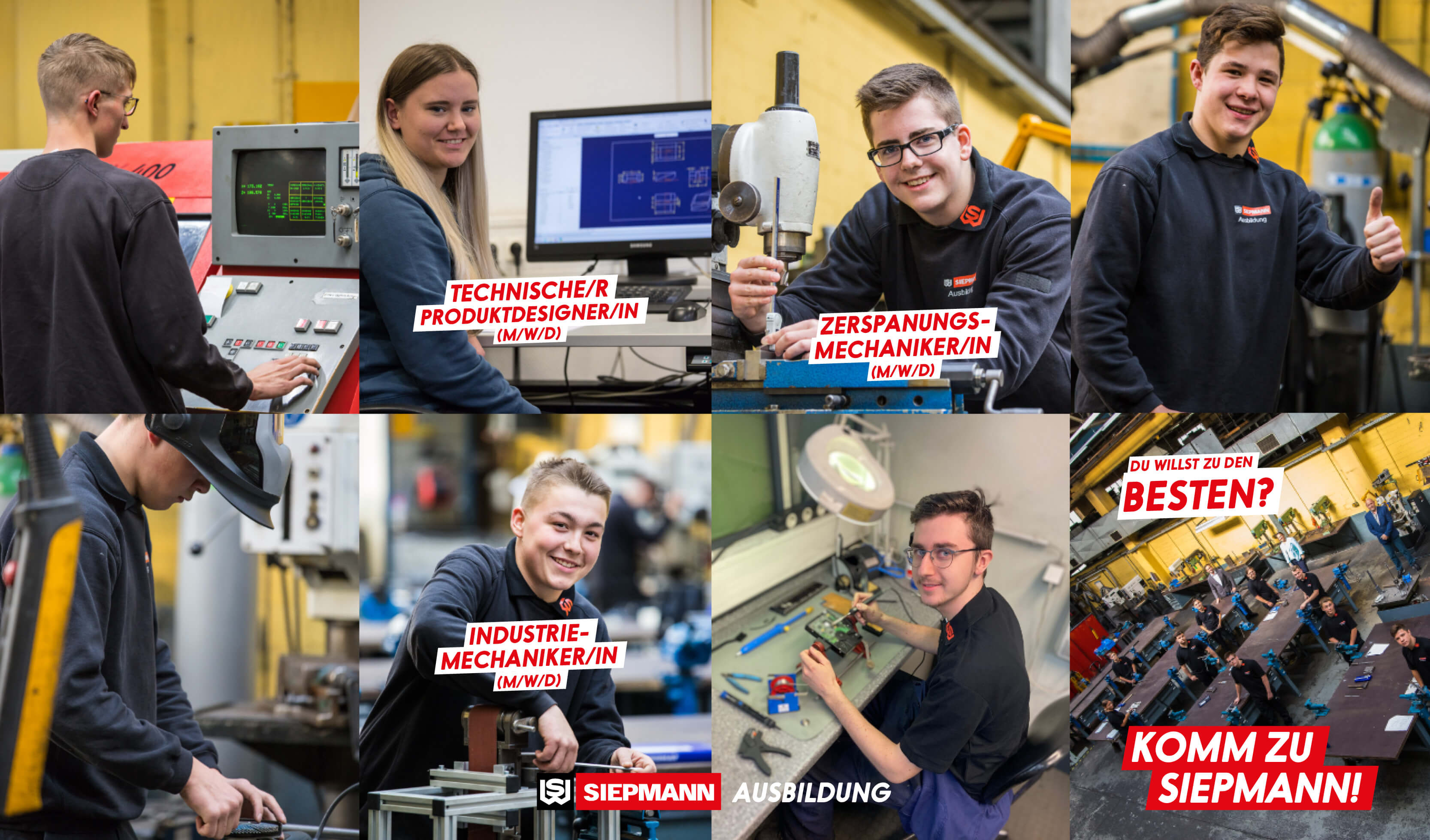Online/offline Kampagne zur Gewinnung neuer Azubis. - georgi.design
