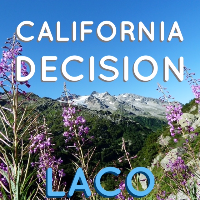 Laco 1st Single「California Decision」 - Laco