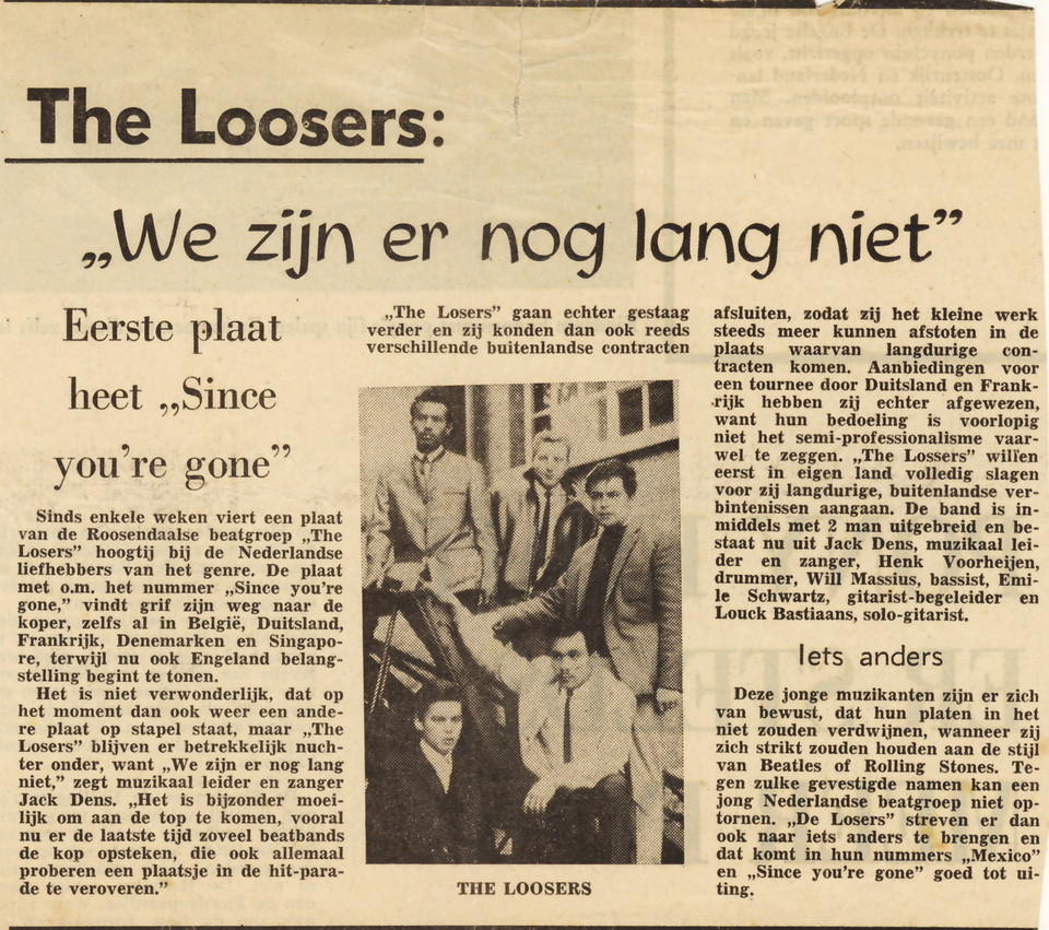 The Losers (Roosendaal - West-Brabants 60s Rock & Roll Archief
