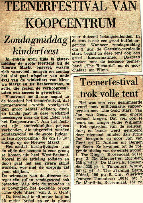 The Dingo's (Roosendaal) - West-Brabants 60s Rock & Roll Archief