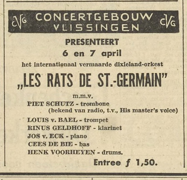 Les Rats de Saint-Germain (Roosendaal eind 50's/begin 60s) - West ...