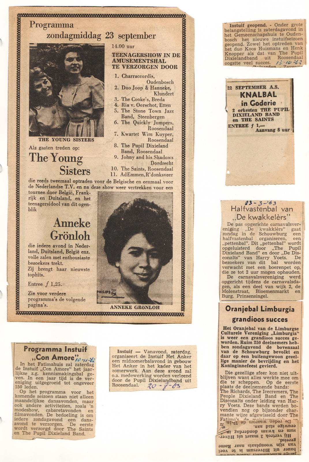 The Pupil Dixieland Band (Roosendaal begin jaren 60) - West-Brabants ...